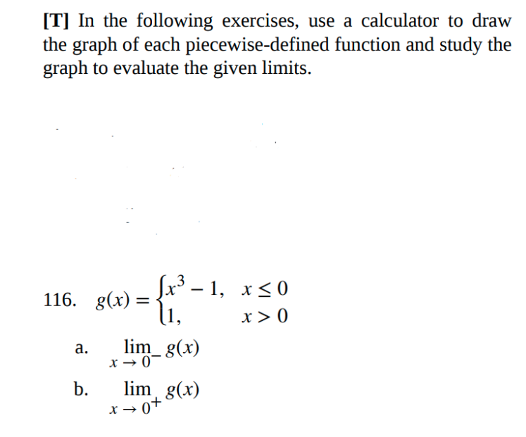 Solved: [T] In the following exercises, use a calculator to draw ...