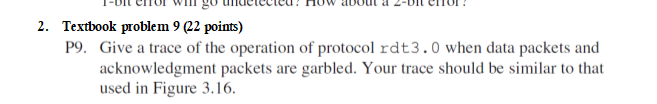 Solved: 2. Textbook problem 9 (22 points) P9. Give a trace of the operation of - TutorBin
