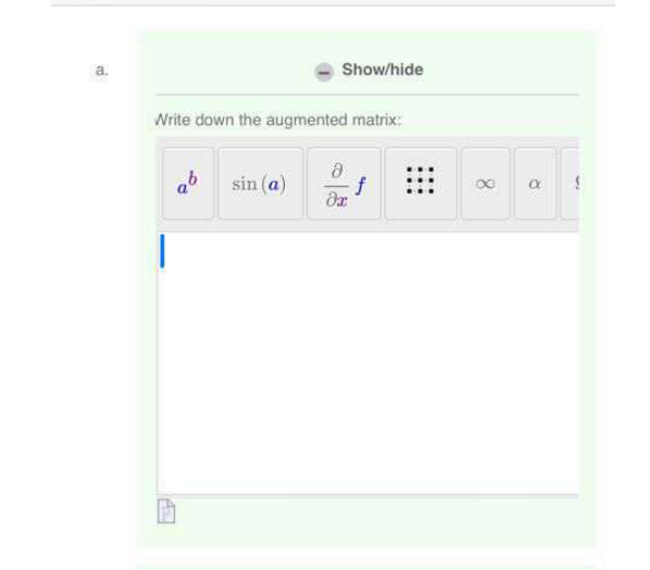 Solved: Format: • Enter your solution as a matrix or a column vector, using th - TutorBin