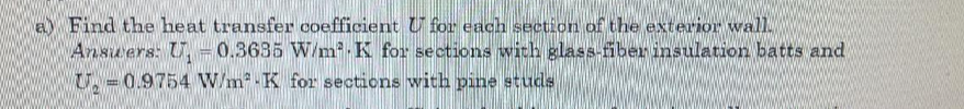 Solved: The 2.44 m high exterior wall of a backwoods shack is ...