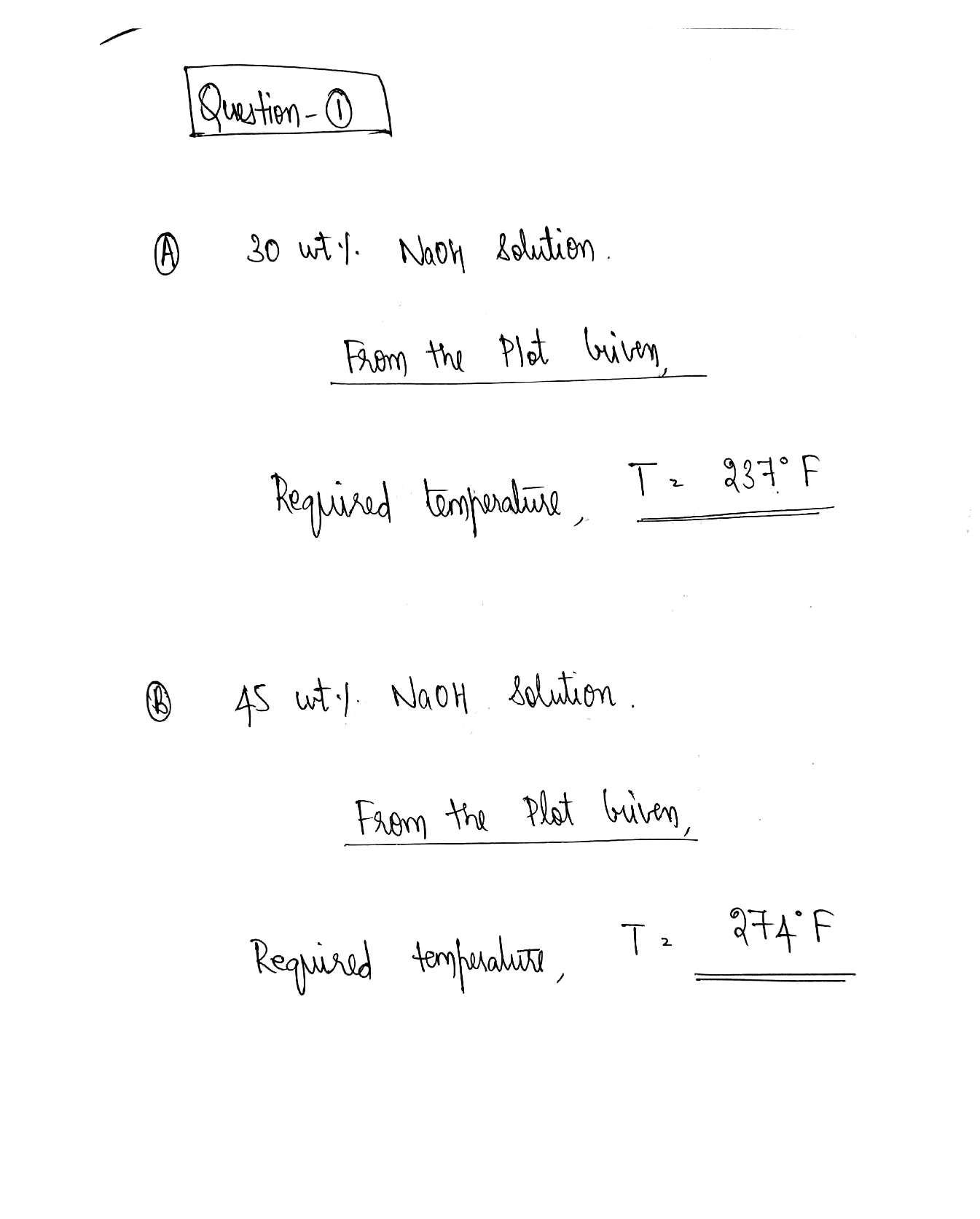 Solved 1 Given An Evaporator Is Used To Concentrate Sodium Hydroxide Use T Tutorbin