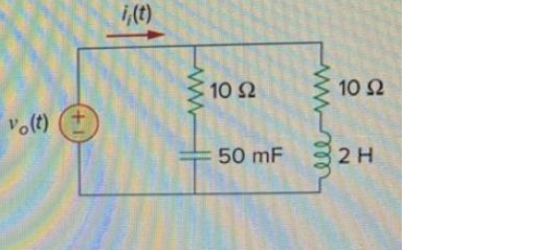 Solved: [Q1] Following current, (t), has been applied to a RLC circuit. Find - TutorBin