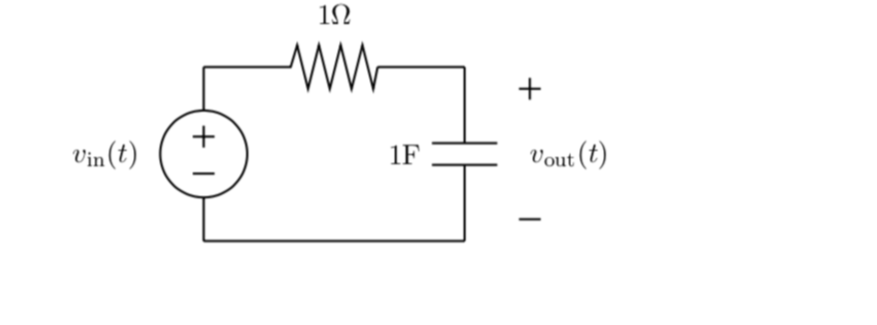 Solved: 38. Response of an RC circuit to a voltage ramp. In the simple ...