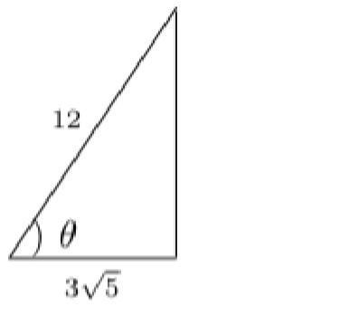Solved: 2. (18 points) Consider the acute angle 0 in the right-angle ...