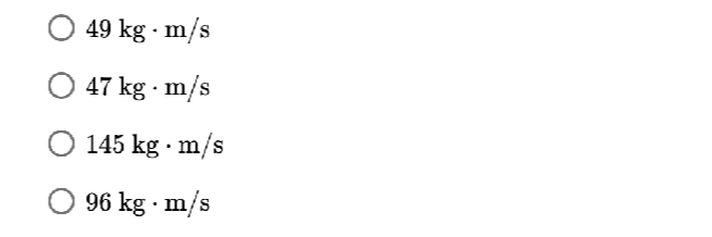 Solved 5 Two Objects Collide Object A Has A Momentum Of 49 Kg · Ms And O Tutorbin