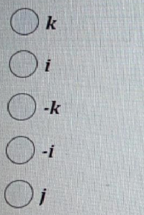 Solved: What is k x j ? Note: here i and j, and k refer to the unit ...